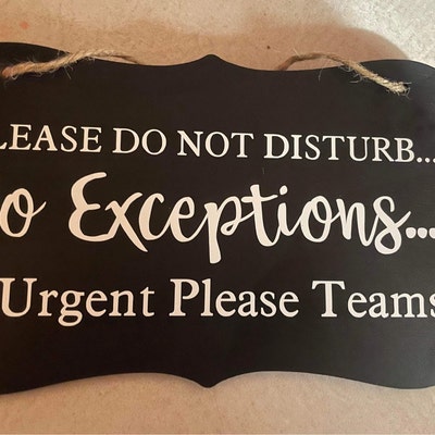 Do Not Disturb My Alone Time is for Your Safety. Wood Hand - Etsy