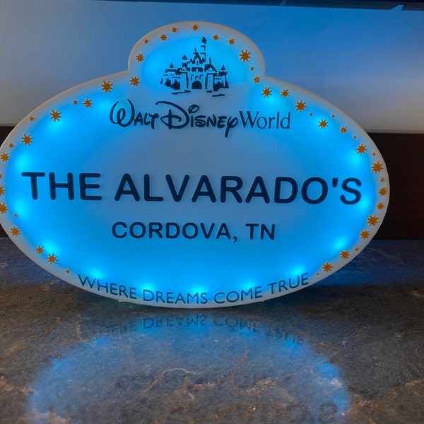 Custom Large 3D Printed Disney Cast Member Name Tag Decoration - Etsy