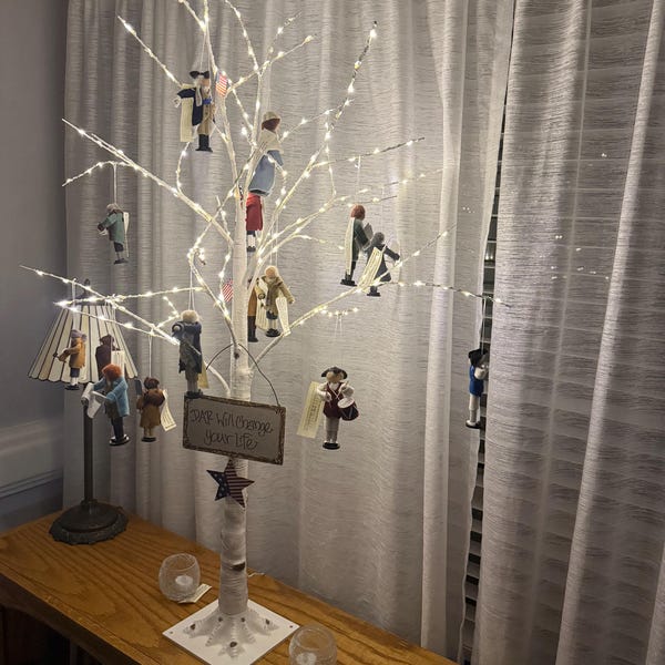 George Washington Ornament, Founding Fathers Ornaments, American ...