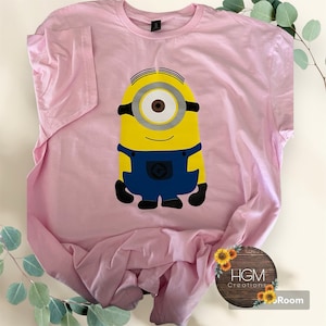 Stuart Minion SVG: Layered Decal, PNG, DXF - Etsy