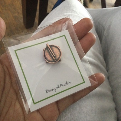 Drum With Drumsticks Copper Lapel Pin-cc339c Drum, Instruments, Musical ...