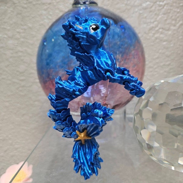 Sea Horse Toy Fun Standing Fidget 2 Sizes From Cinderwing3d, Sensory ...