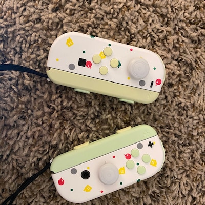 Custom Animal Crossing Themed Nintendo Switch Joy-con Joycon ...