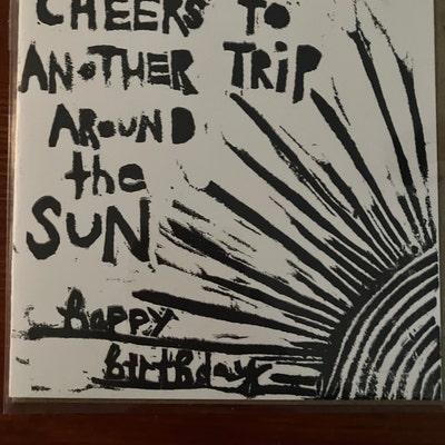 Use Your Voice for Kindness Linoleum Block Print 9x12 Wall Art - Etsy