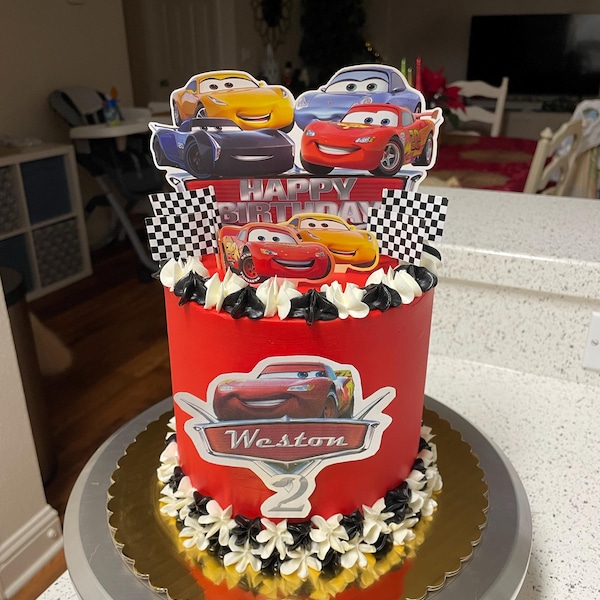 Personalized Cars Custom PNG Logo, Cars Original Birthday Sublimation ...