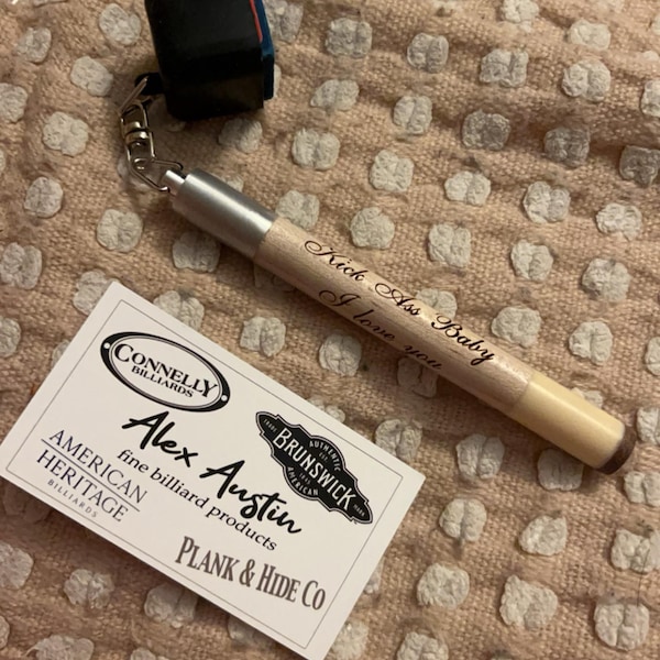 Two Piece Red and Blue Details With Wrap Pool Cue Stick With Custom ...