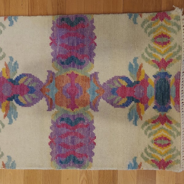 Modern Design Handmade Oushak Rug 8x10 and 9x12 Hand Knotted Rug ...