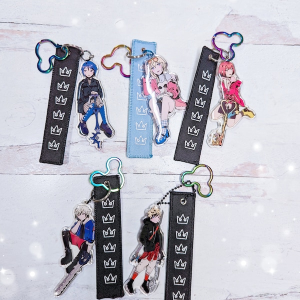 Kingdom Hearts X Streetwear Keychain - Etsy