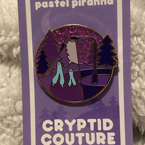 1.5" Kawaii Cryptid Enamel Pins - Moth Man, Bigfoot, Fresno ...