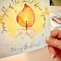 Pack of Beautiful Christian Faith Cards With Watercolour Illustrations ...