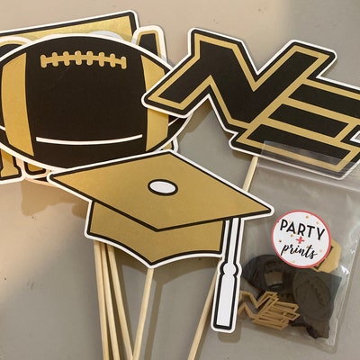 Custom Graduation Cap Topper: Grad Cap Topper, School Name, School ...