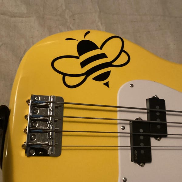 Bumblebee Vinyl Decal - Multiple Colors and Sizes - Honey Bee Decal ...