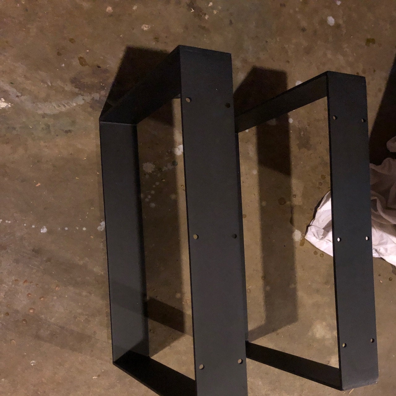 Wobble Metal Table Legs, Steel Table Base