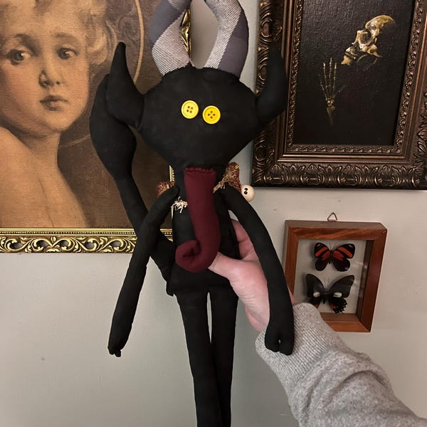 Viletines Cupid Valoween Cupid Dark Valentines Creepy Valentines Decor ...