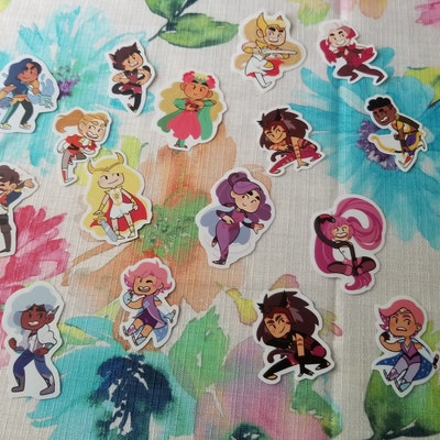 She-ra Stickers Sticker Pack ,, Adora Catra Glimmer Bow Perfuma ...