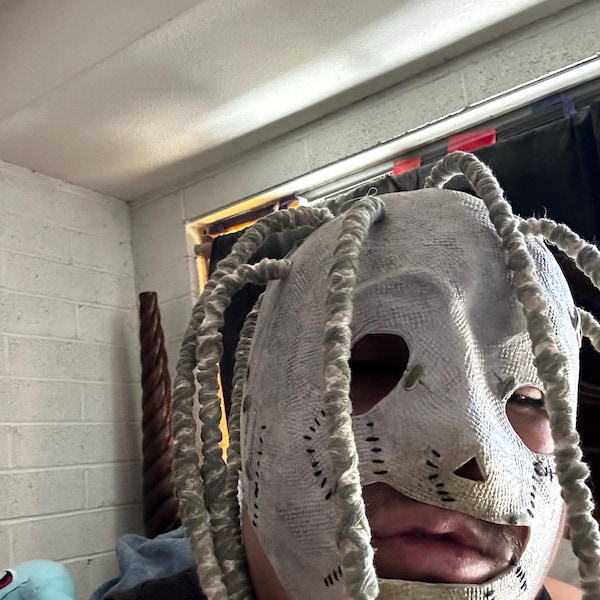 Chris Fehn Mask Slipknot White - Etsy
