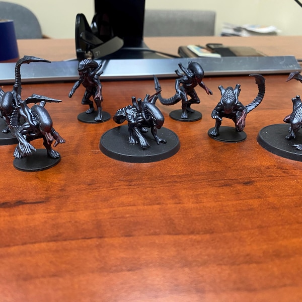 Alien Xenomorph Miniatures - Etsy