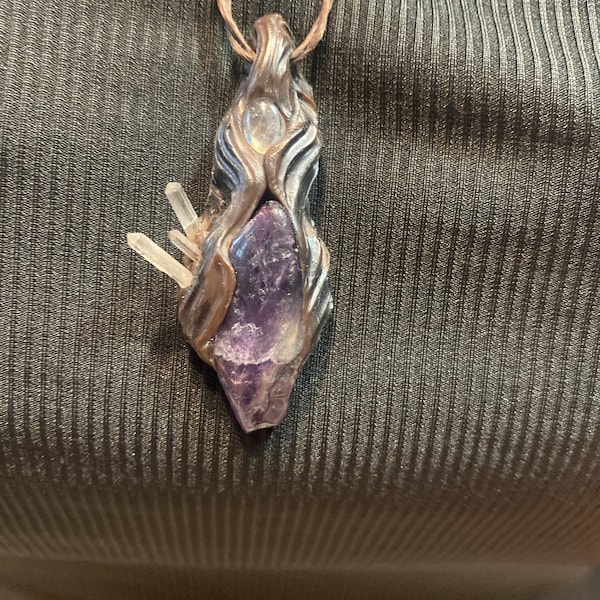 Eye of the Silver World Tree, Yggdrasil Amulet With Labradorite/ Norse ...