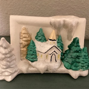 Atlantic A64 Ceramic Christmas Tree With Base Bisque ready to Paint ...