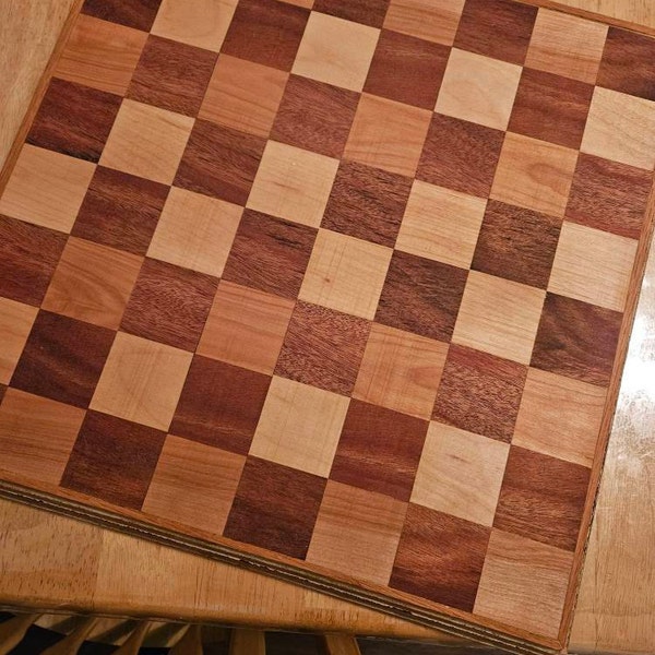 Homemade Reclaimed Wood Checkerboard - Etsy