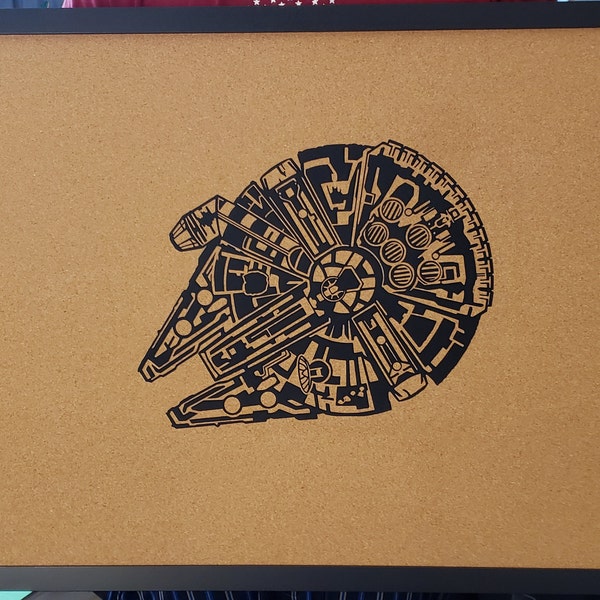 Millennium Falcon SVG - Digital Download- Minimalist - SVG - PNG - Star ...