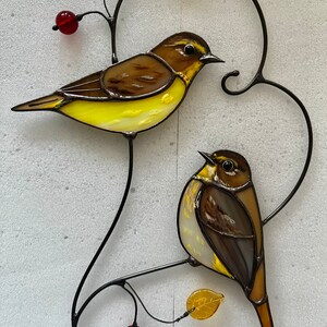 Reindeer Stained Glass Window Hangings Christmas Ornaments - Etsy