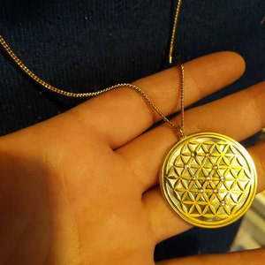 Tao Tree of Life in 24 carat gold on 925 silver and rose | Etsy