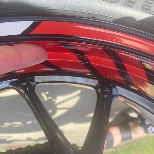 Wheel Stickers for BMW F900R Rim Tape Stripes Decals Graphics Liserets ...