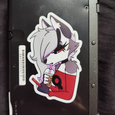 HELLUVA STICKER: IMP Blitz Peeker Sticker, Imp Sticker, Helluva Sticker ...