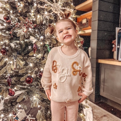 Custom Birthday Sweater, One Year Old Birthday, Two Year Old Birthday ...