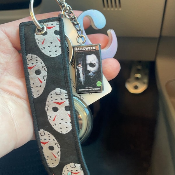 VHS Inspired Mini Keychain Charms Action Genre Titles - Etsy