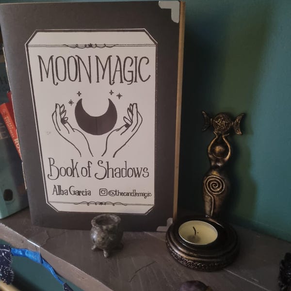 Moon Magic Book of Shadows - Etsy