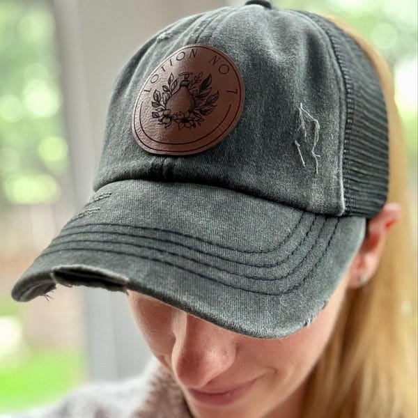 Wild Bore Leather Engraved Trucker Hat, Hog Hunting, Hunting Gift for ...