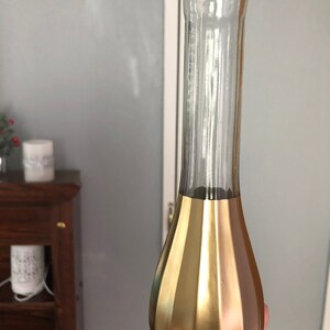 Gold Wedding Bouquet Vases, Wedding Decor, 12 Gold Dipped Centerpiece ...