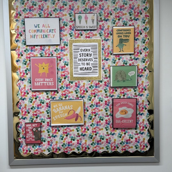 Speech Therapy Poster, I Love Speech-language Pathology, SLP Scope of ...