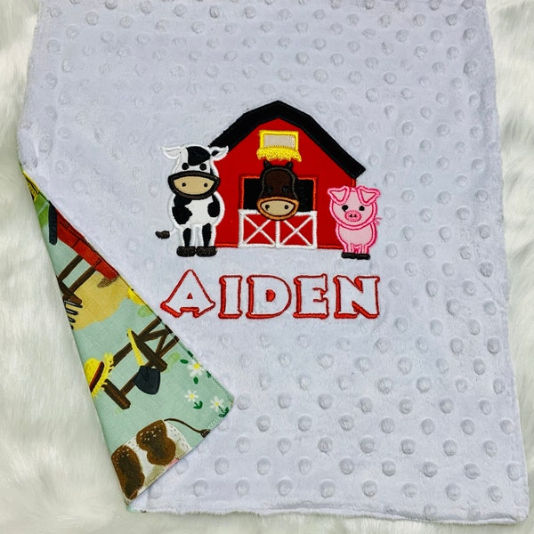 Barn Farm Animals Digital Machine Embroidery Applique Design 5 Sizes ...