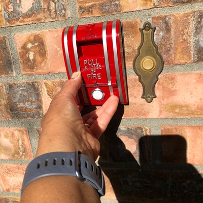 Fire Alarm Pull Station Doorbell Brand New - Etsy