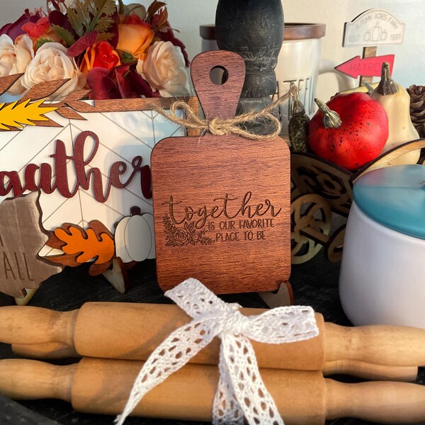 Family Tier Tray, Together is Our Favorite Place to Be, Personalized ...