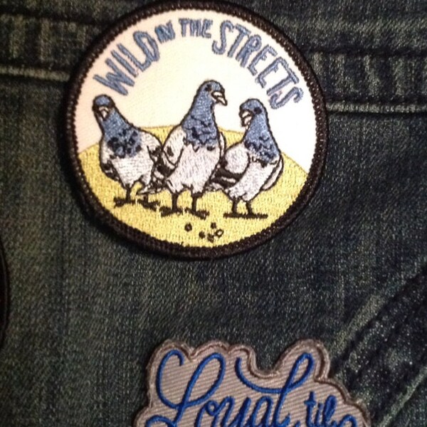 Wild in the Streets Pigeon Patch - Etsy