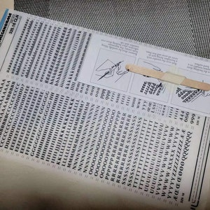 ARROWS Symbols Letraset Rub on Symbol Shape Transfers choose Style - Etsy