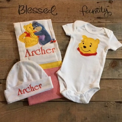 Bear Applique Embroidery Design, Cartoon Character Applique Embroidery ...