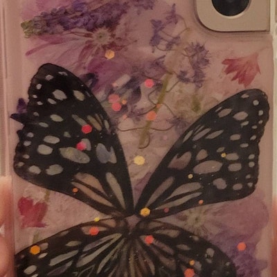 Pressed Flowers Pill Case Birth Control Pill Box Cute Pill Organize ...