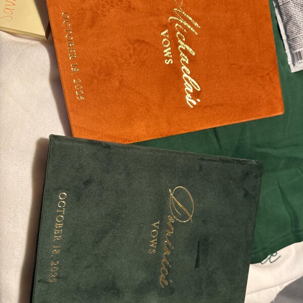 Linen Wedding Photo Album - Modern Wedding Gift, Anniversary Scrapbook ...