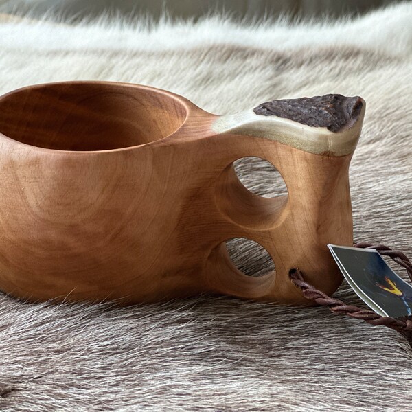 Kuksa With Animal Picture moose From Lapland 120 Ml/4 Oz - Etsy Canada