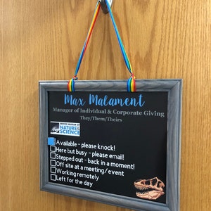 Shared Office Door Signoffice Sign for Two Peopleco-workers - Etsy