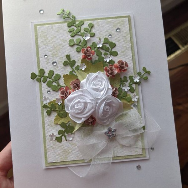 Fancy Greeting Card Handmade Mum's Day Card Unique Customisable - Etsy