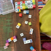 Alphablocks Set, Colored Alphablocks. DYI Kit - Etsy Canada