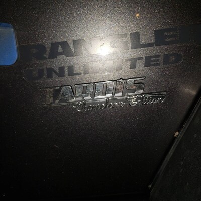 TARDIS Chameleon Edition Dr Who Car Emblem Chrome Plastic - Etsy