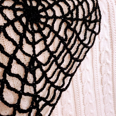 Halloween Pattern, PDF Crochet Pattern, Easy Crochet Poncho Pattern ...