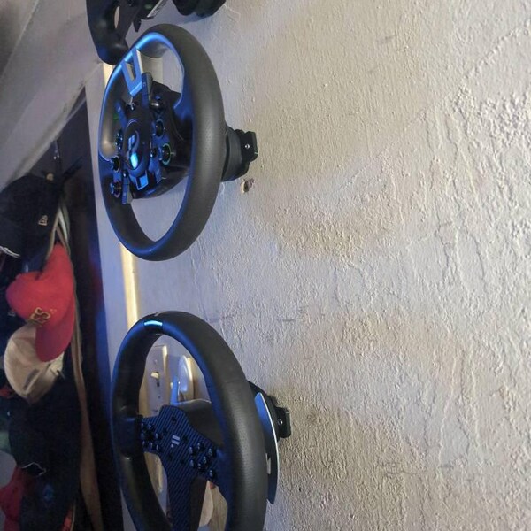 Thrustmaster Racing Wheel Wall Mount | Quick Release Wheel Holder | Sim ...